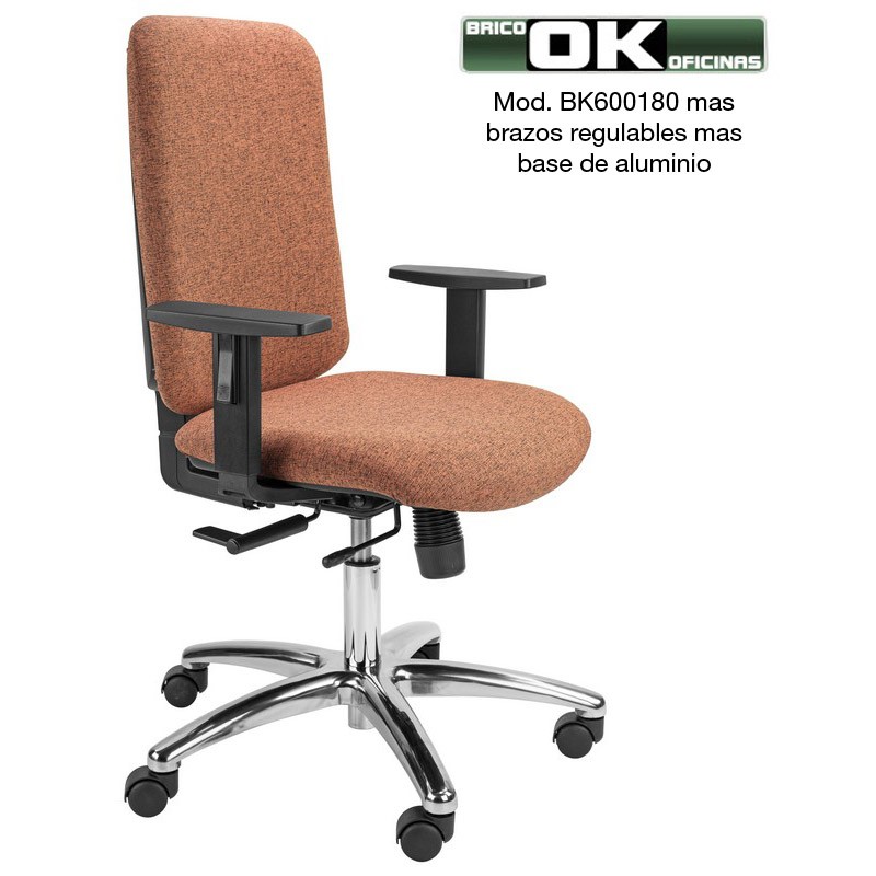 OK-180 office chair with synchronized mechanism and seat depth adjustment