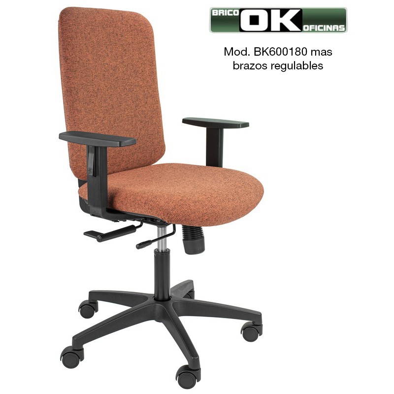 OK-180 office chair with synchronized mechanism and seat depth adjustment